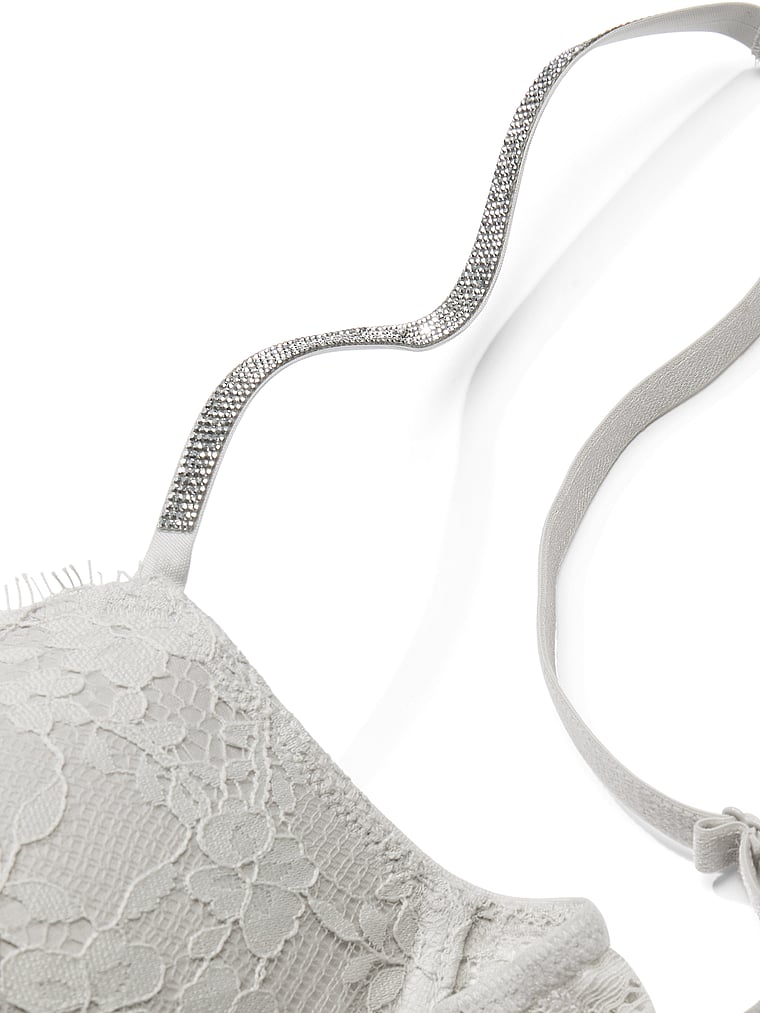 Buy The Fabulous by Victoria's Secret Twinkle Strap Lace Full-Cup Bra ...