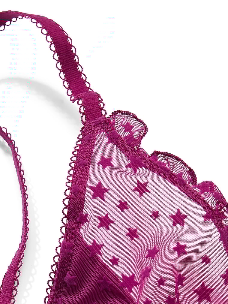 Buy Wink Unlined Plunge Bra, Thriller - Order Bras online - PINK US