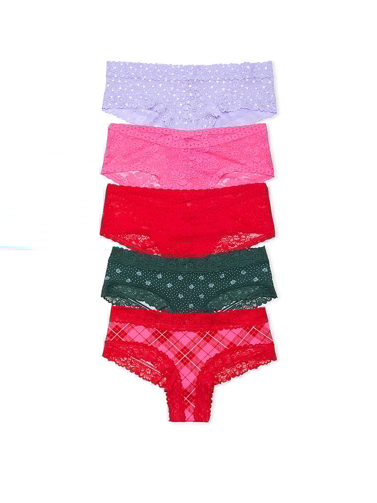 Buy 5-Pack Wink Lace Mixed Cheeky Panties - Order Panties online ...