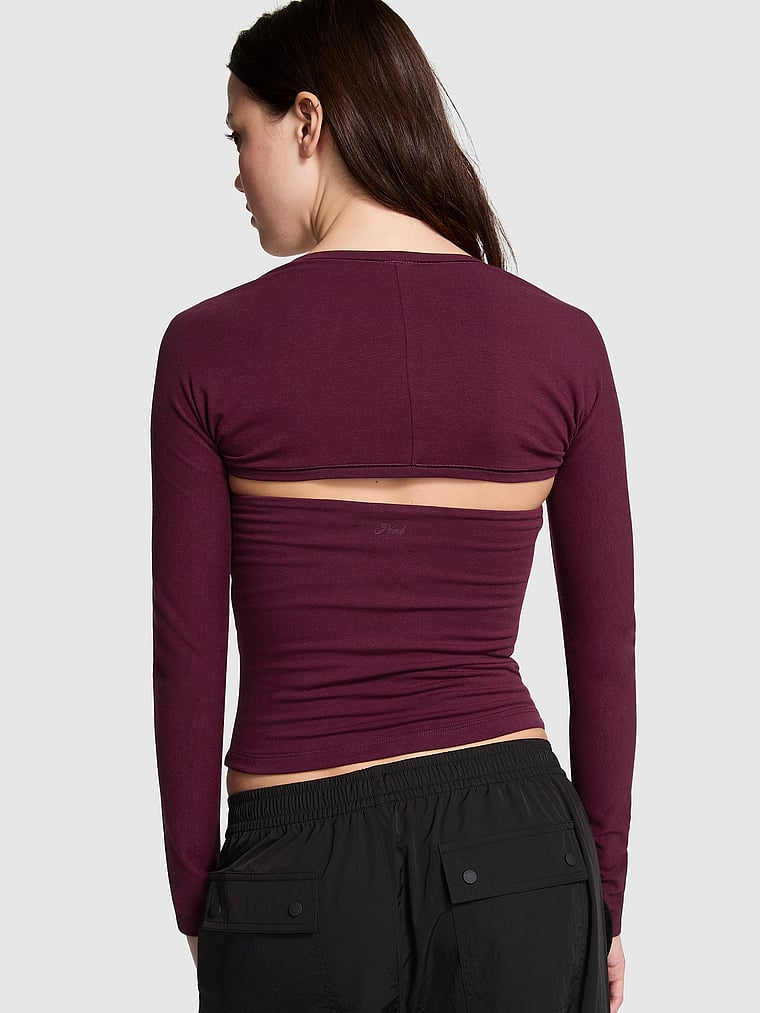 Buy Base Ballet Cotton Bolero & Tube Top Set - Order Tops online ...