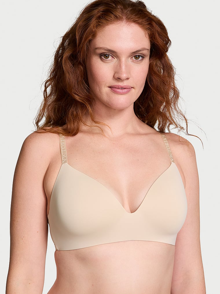 Buy Lightly Lined Wireless Bra, Marzipan - Order Bras online - Victoria's Secret