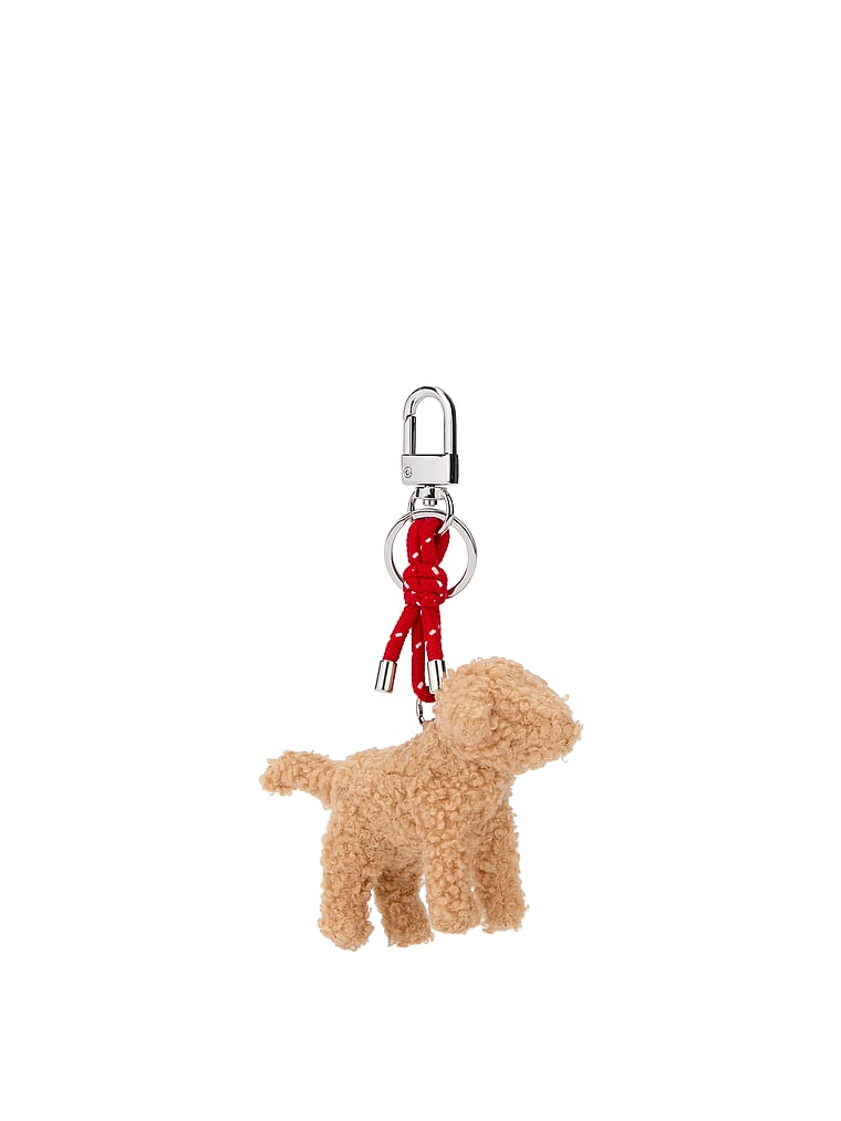 Buy Micro Dog Keychain Charm, Cozy Toffee - Order Small Accessories ...