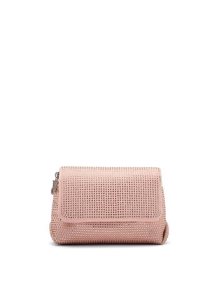 Buy Micro Crossbody Bag, Rose Gold Rhinestone - Order Bags online ...