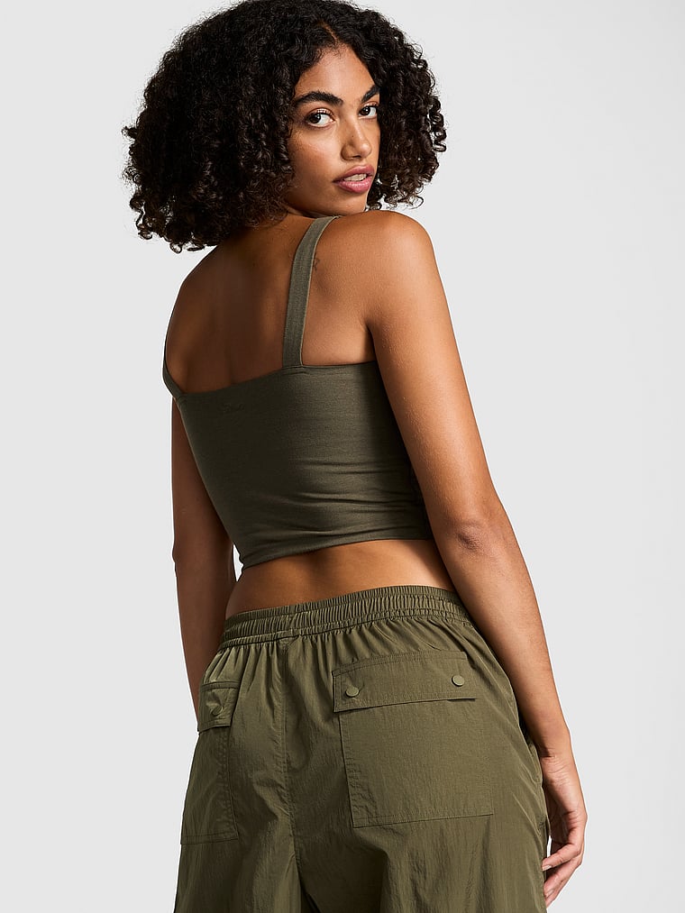 Buy Cotton Lightly Lined Bra Top, Casual New Olive - Order Bras online ...