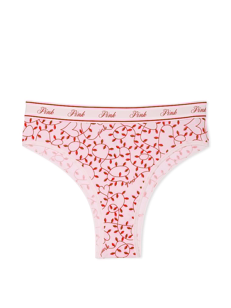 Buy Logo Cotton Brazilian Panty - Order Brazilian online 5000009630 - PINK