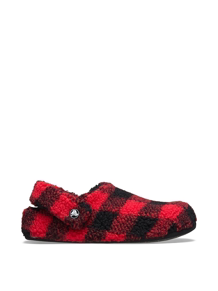 Buy Classic Cozzzy Slippers, Buffalo Check - Order Slippers online - PINK