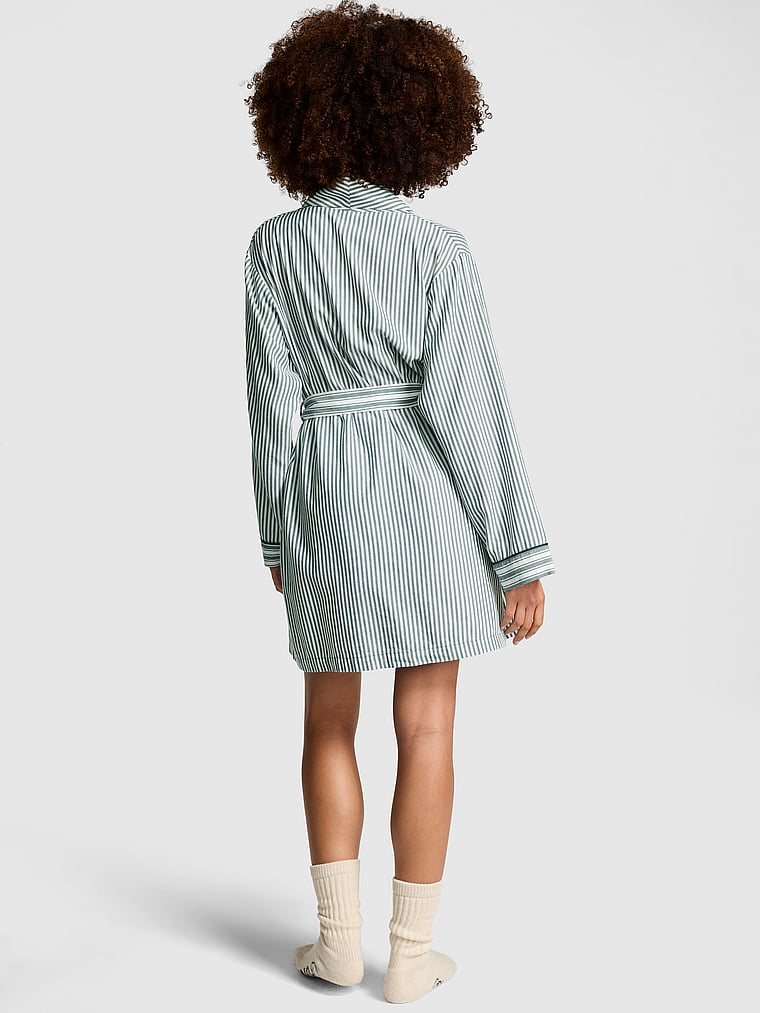 Buy Flannel Robe, - Order undefined online - PINK US