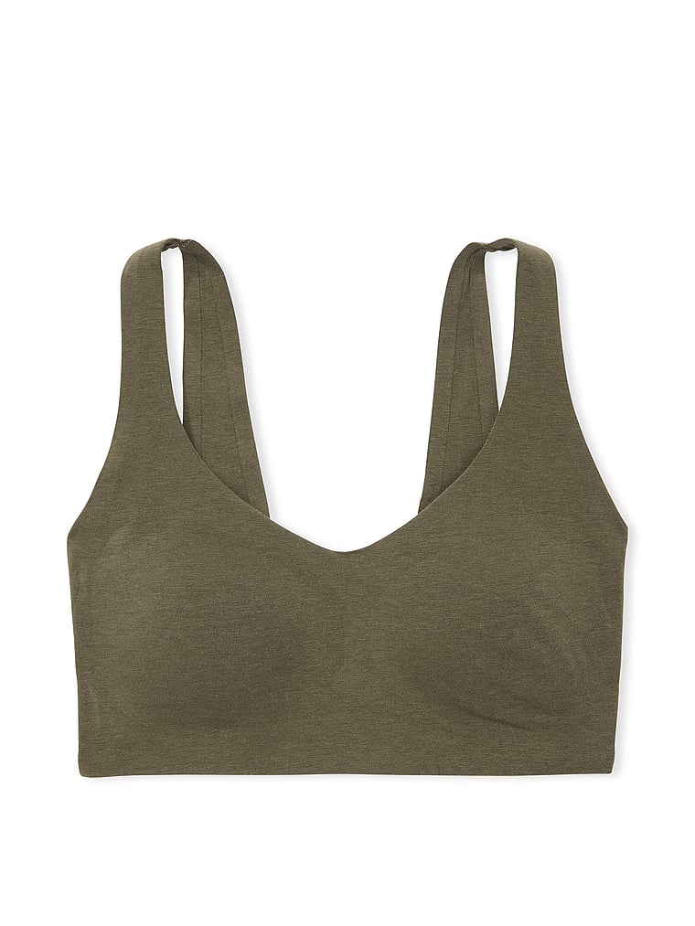 Buy Cotton Lightly Lined Bralette, - Order undefined online - PINK US