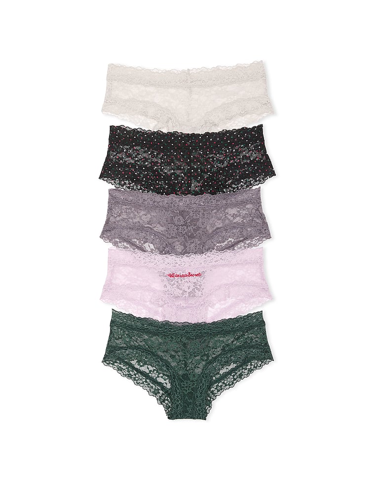 Buy 5-Pack Lace Cheeky Panties - Order PACKAGED-PANTY online 5000008046 ...