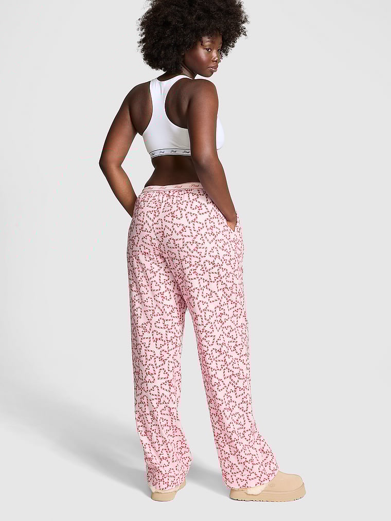 Buy Flannel Sleep Pants - Order Pajama Bottoms online 5000008572 - PINK