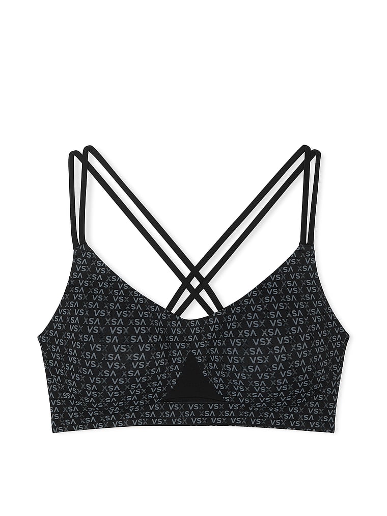 Buy VSX Elevate™ Strappy-Comfort Sports Bra , Black Vsx Logo - Order ...