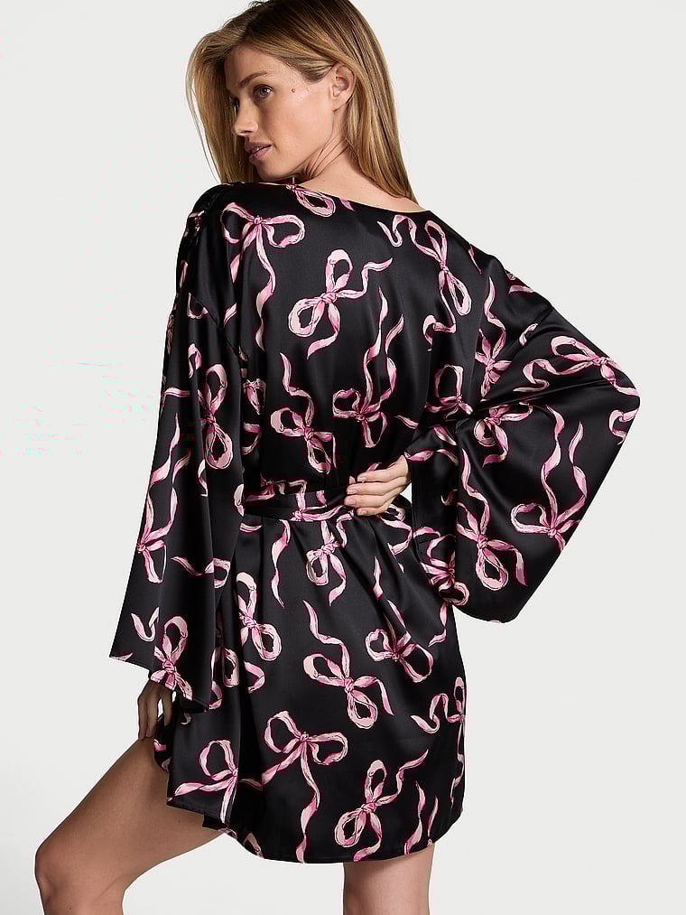 Buy Satin Short Robe - Order Robes online 5000010191 - Victoria's Secret