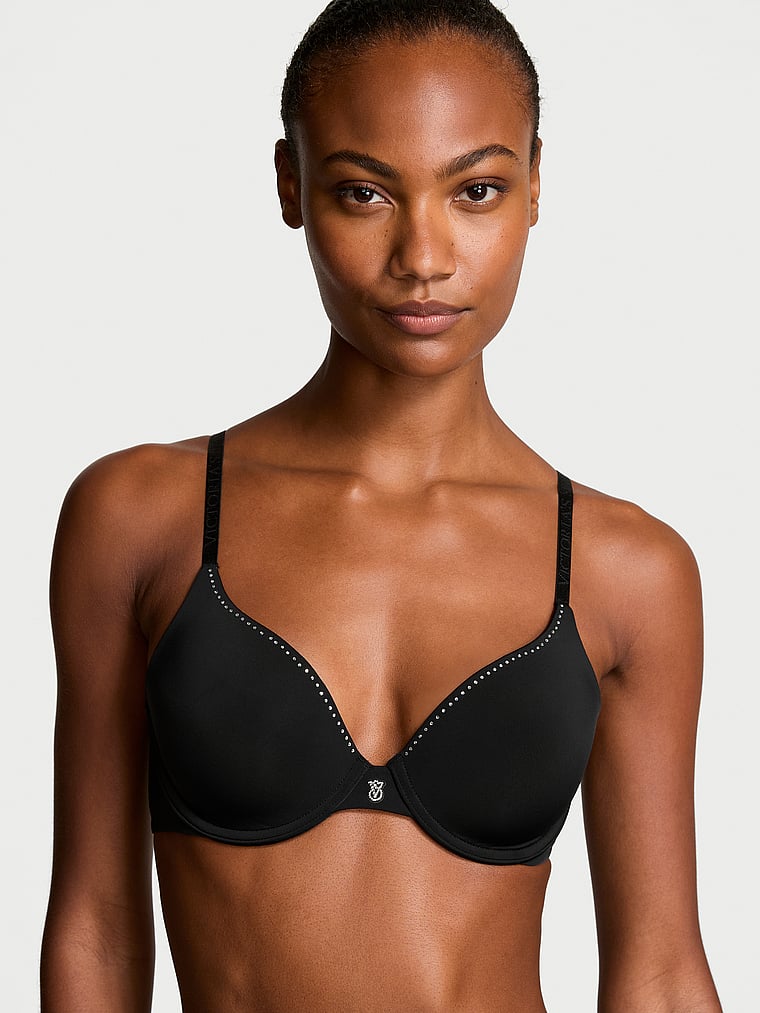 Buy Logo Strap Perfect Coverage Bra - Order Bras online 5000006691 - Victoria's Secret US