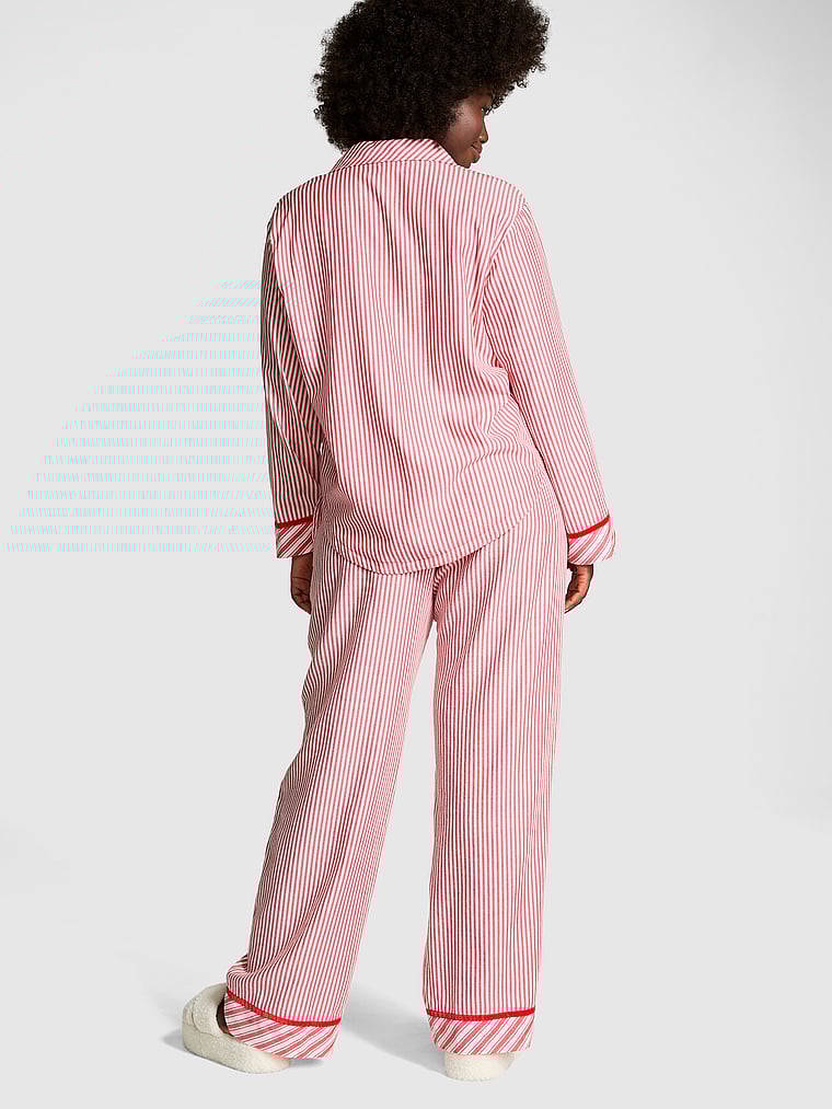 Buy Flannel Long Pajama Set, - Order undefined online - PINK US