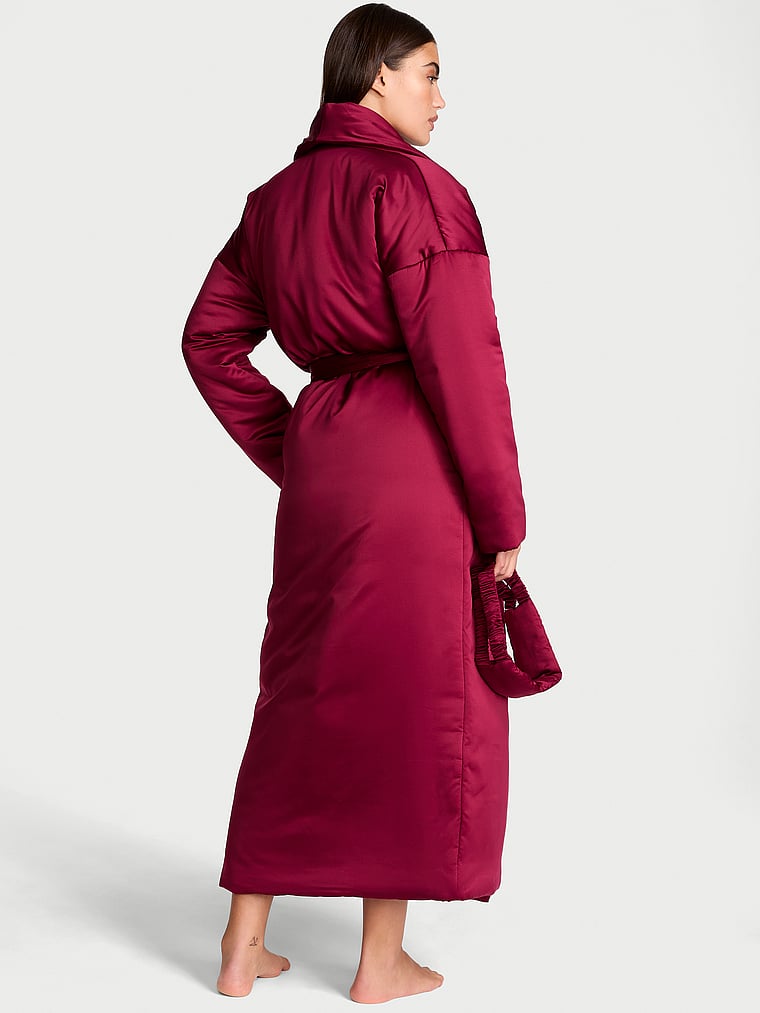 Buy Victoria's Secret Dream Satin Duvet Robe & Eye Mask Set, - Order ...