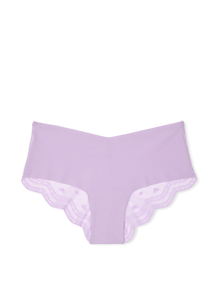 Buy No-Show Heart Mesh-Back Cheeky Panty, Charmed Violet - Order ...