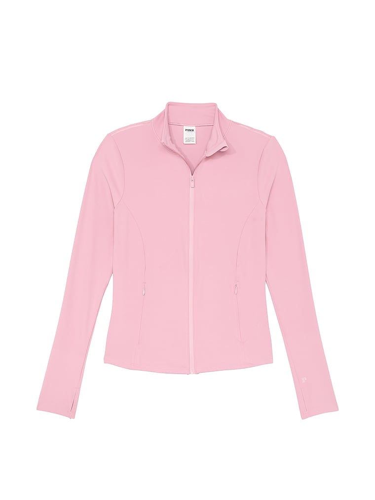 Buy Relay Full-Zip Jacket, Cameo Pink - Order Hoodies & Sweatshirts ...