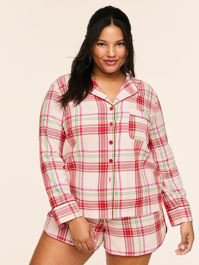 Buy Cecelia Long Sleeve Tee + Short Set, undefined - Order undefined ...