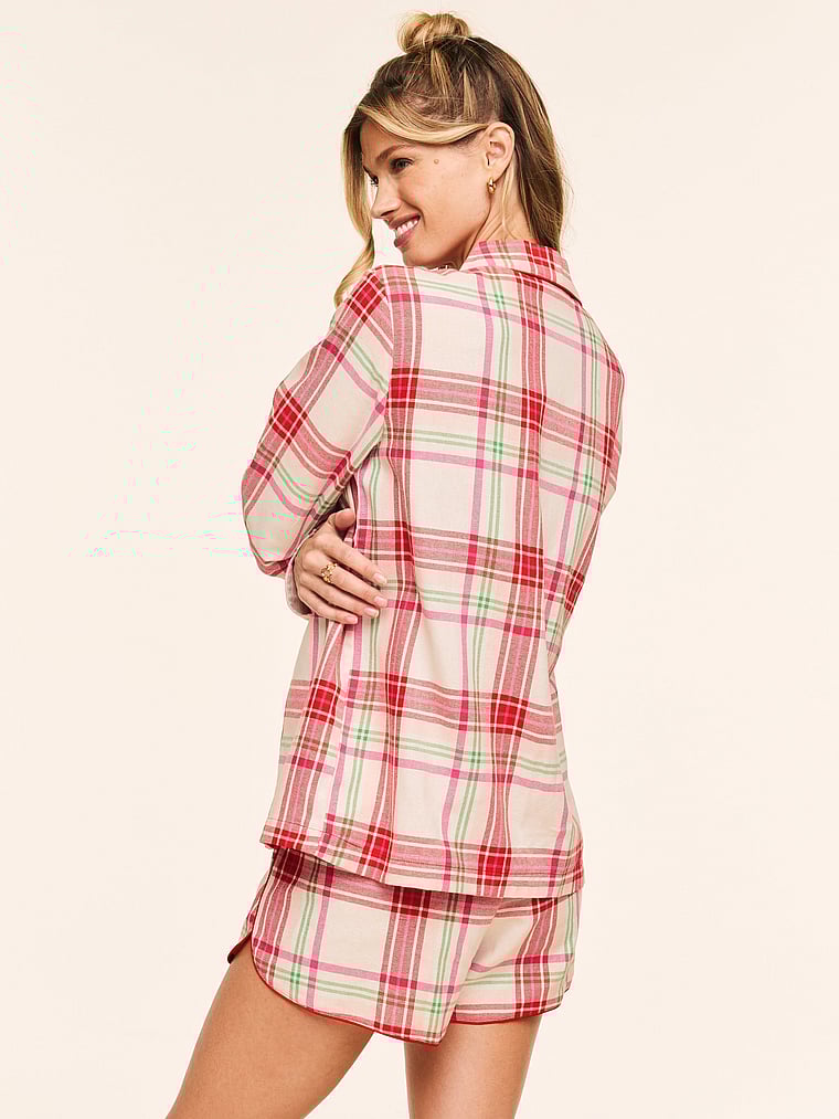 Buy Cecelia Long Sleeve Tee + Short Set, - Order undefined online ...