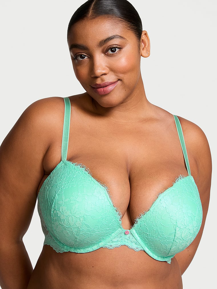 Buy Lace Push-Up Bra, Waterfall - Order Bras online - Victoria's Secret