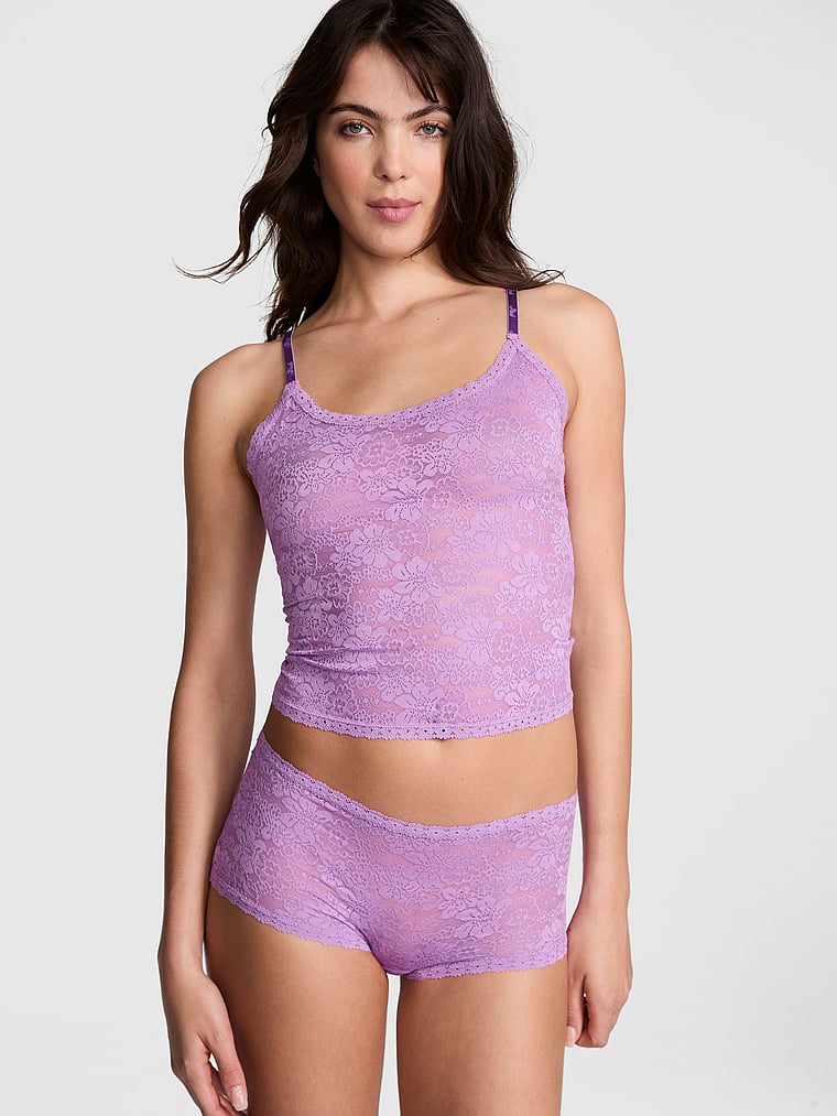 Buy Pretty Perfect Tank Top, Grape Taffy - Order Pajama Tops online - PINK US