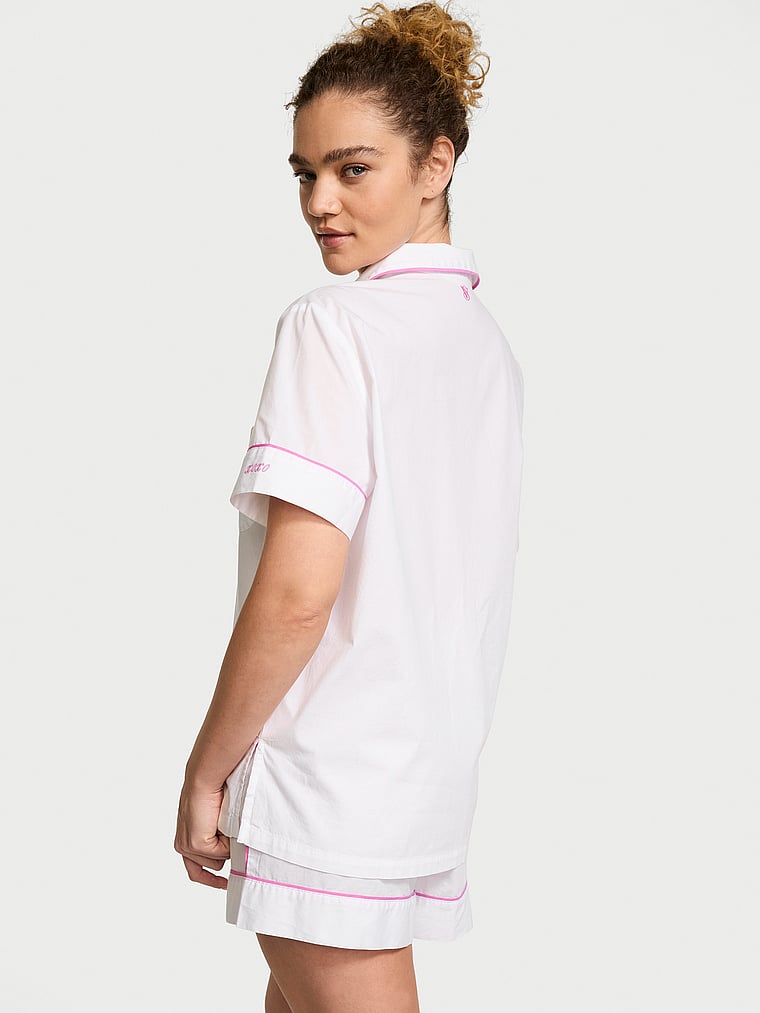 Buy Heritage Cotton Short Pajama Set, Vs White - Order Pajamas Sets ...