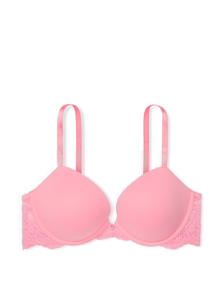 Buy Smooth & Lace Push-Up Bra, Pink Hope - Order Bras online - Victoria ...