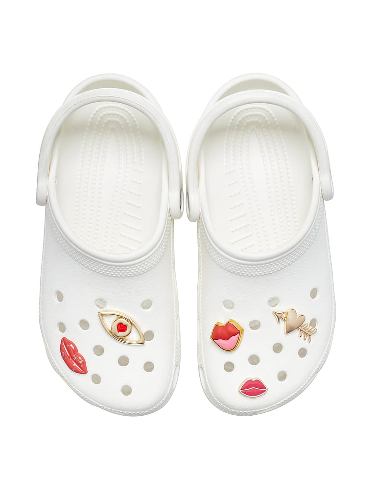 Buy 5-Pack Valentines Lips Jibbitz™ charms, Red - Order Socks online ...