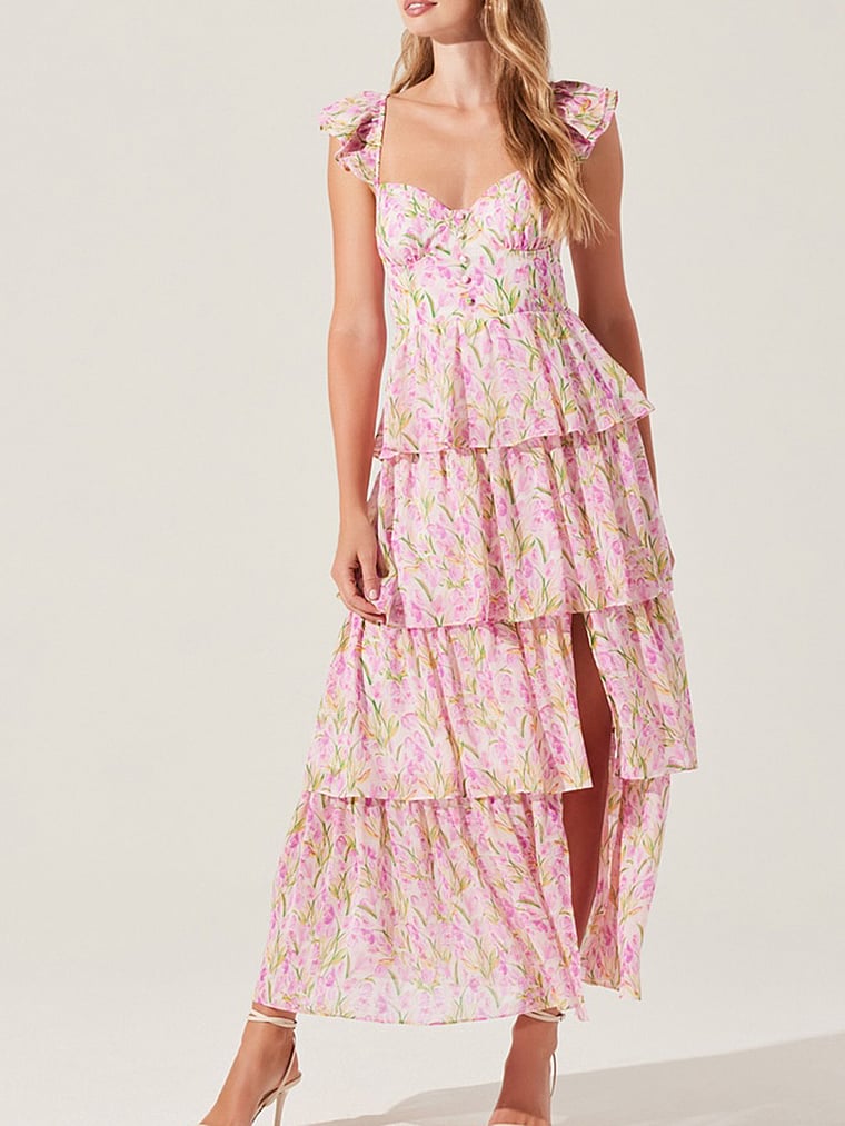 Buy Midsummer Dress, Pink Multi Floral - Order Dresses online ...