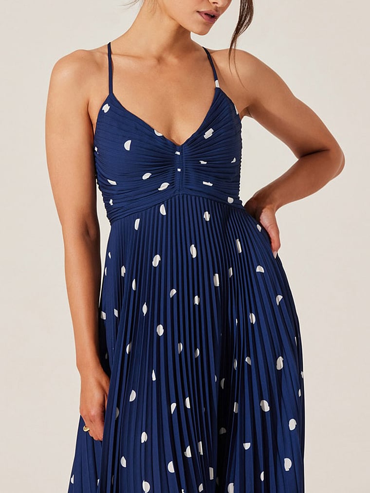 Buy Blythe Dress, Blue Polka Dot - Order Dresses online - Victoria's ...