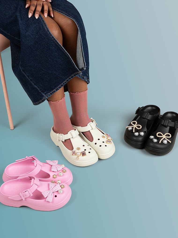 Buy Classic Mary Jane Clog, Pink Milk - Order Shoes online - PINK US
