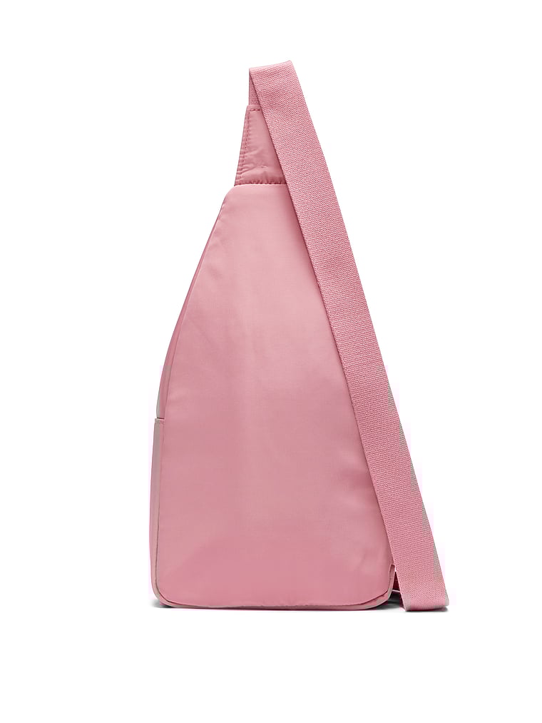 Buy Nylon Sling Backpack, Pale Rosy Pink - Order Bags online - PINK US