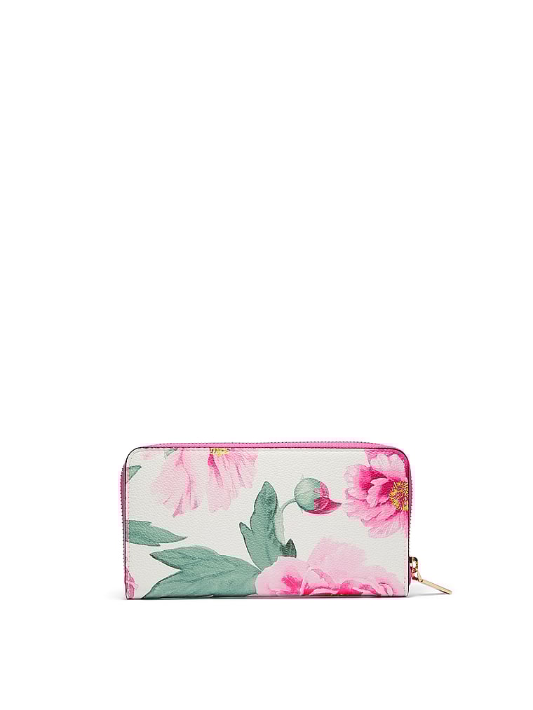Buy Large Wallet with Zip, Bombshell Floral - Order Small Accessories ...