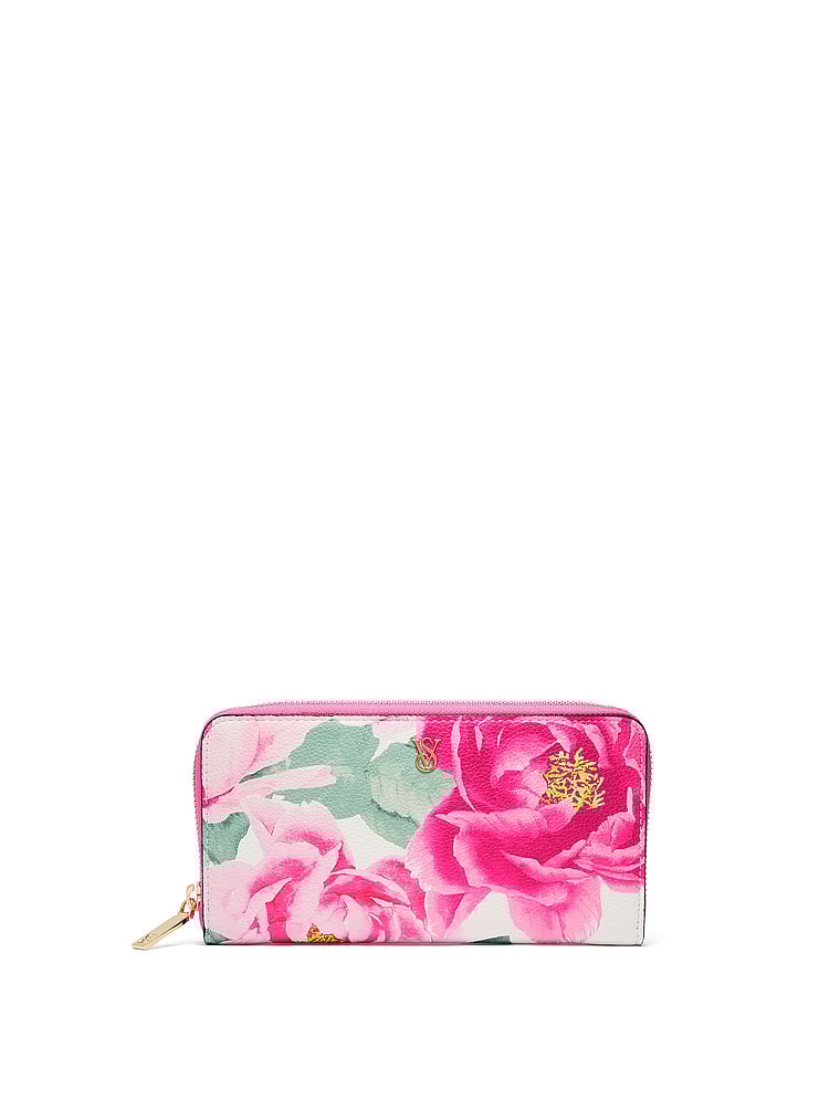 Buy Large Wallet with Zip, Bombshell Floral - Order Small Accessories ...