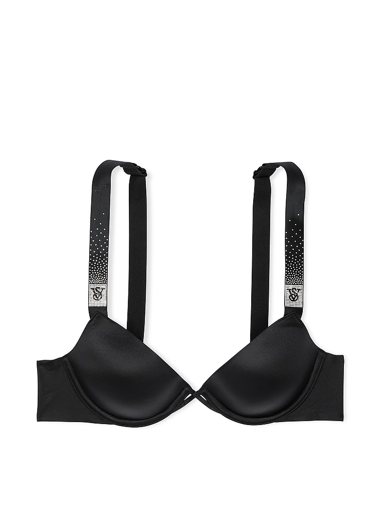 Buy Scattered Shine Strap Lightly Lined Low-Cut Demi Bra, - Order ...
