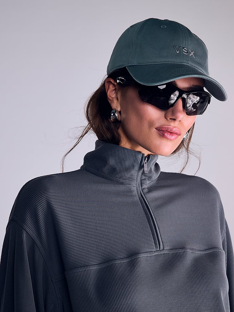Buy VSX Baseball Cap, Dark Steel - Order Hats online - Victoria's Secret US