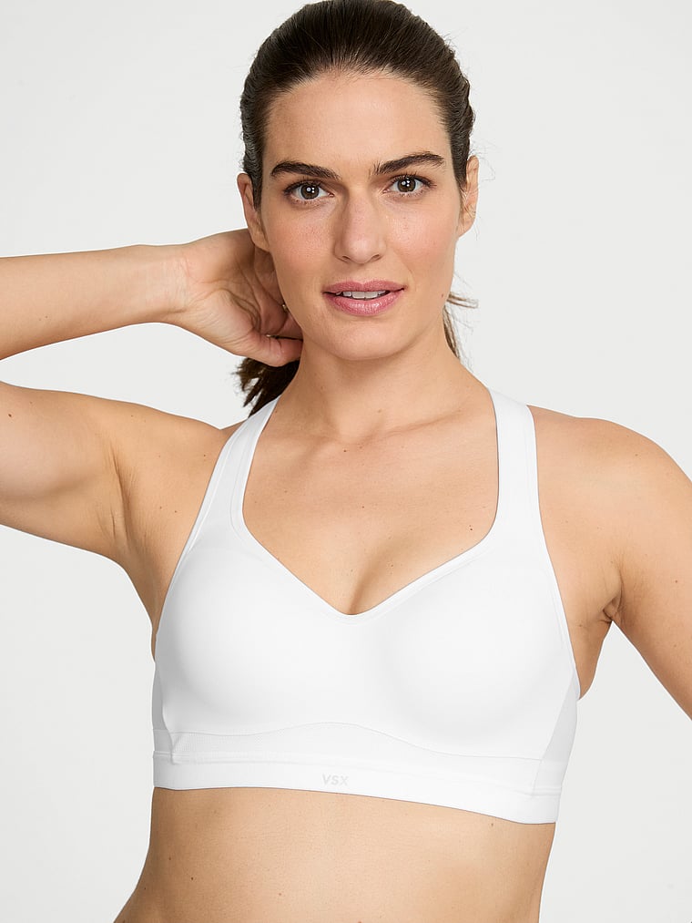 Buy VSX Incredible Max™ Sports Bra, Vs White - Order Sport Bras online - Victoria's Secret