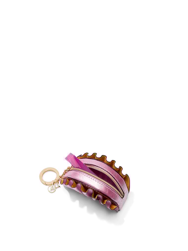 Buy Gold Shell Coin Purse Keychain, Dusty Violet - Order Small ...