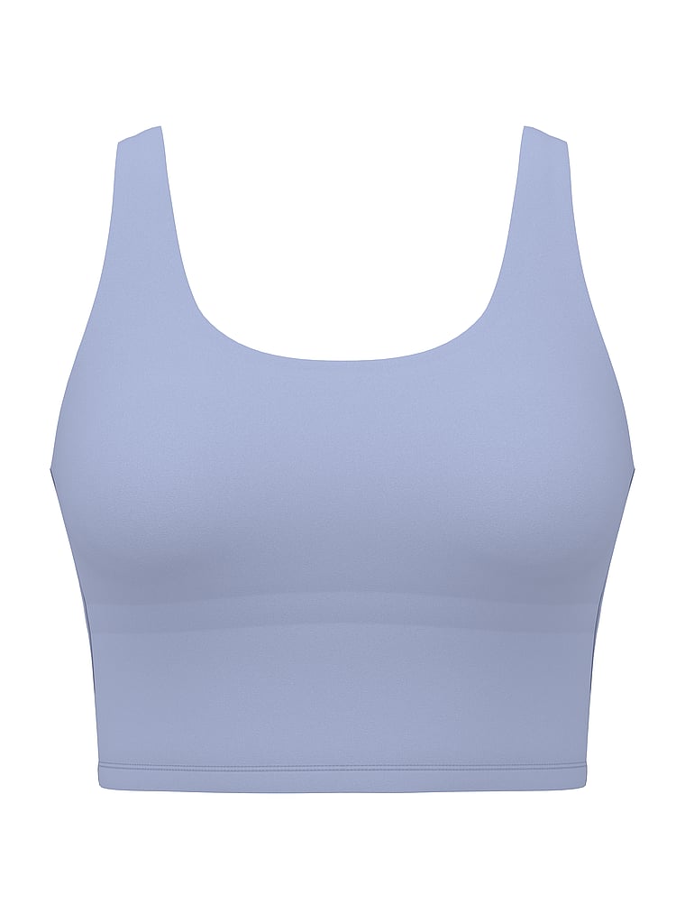 Buy Relay Longline Sports Bra, Dusty Iris - Order Sport Bras online ...