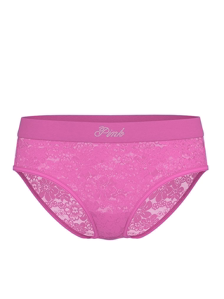 Buy Lacie Logo Hiphugger Panty, Pink Gossip - Order Panties online - PINK