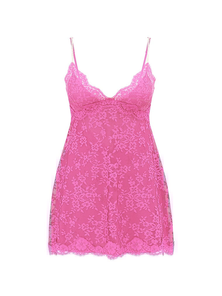 Buy Twinkle Strap Lace Slip Dress, - Order Slips online - Victoria's ...