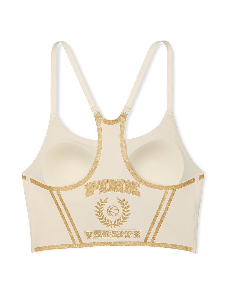 Buy Relay Contour Racerback Sports Bra, White Shell - Order Sport Bras ...