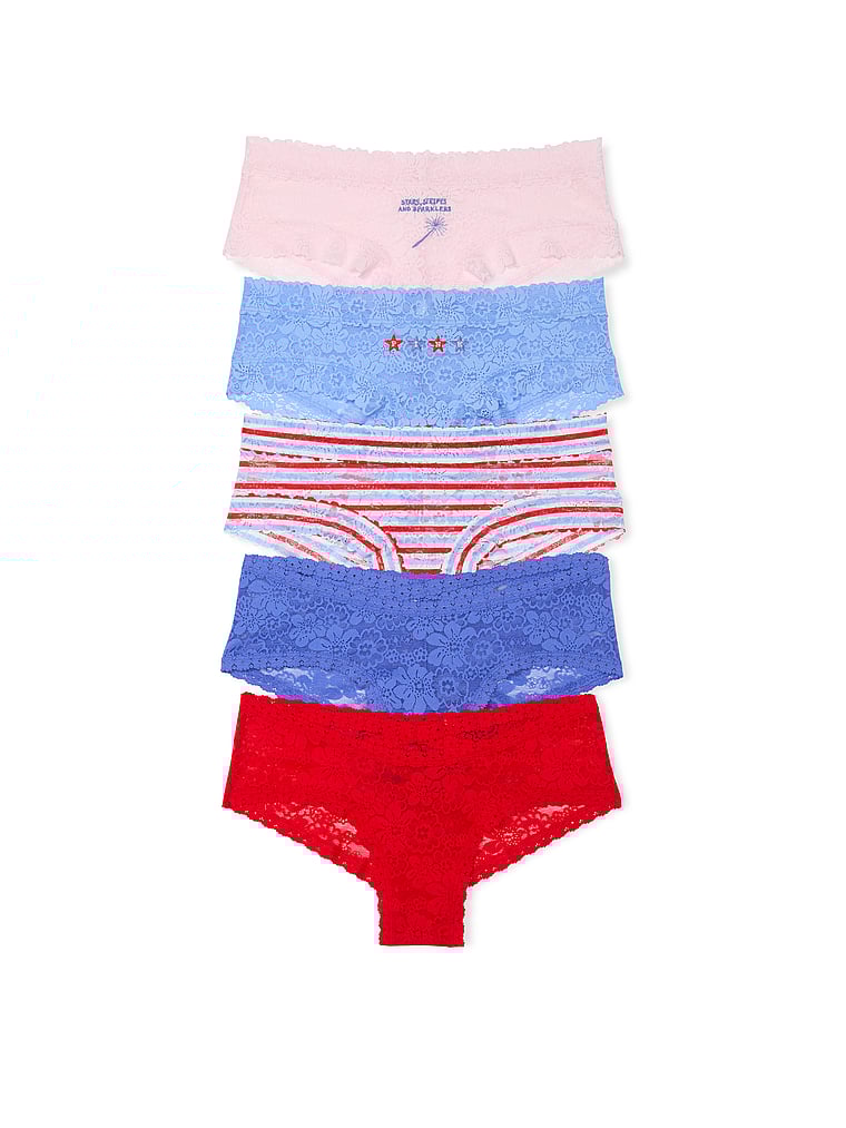 Buy 5-Pack Wink Cheeky Panties, - Order undefined online - PINK US