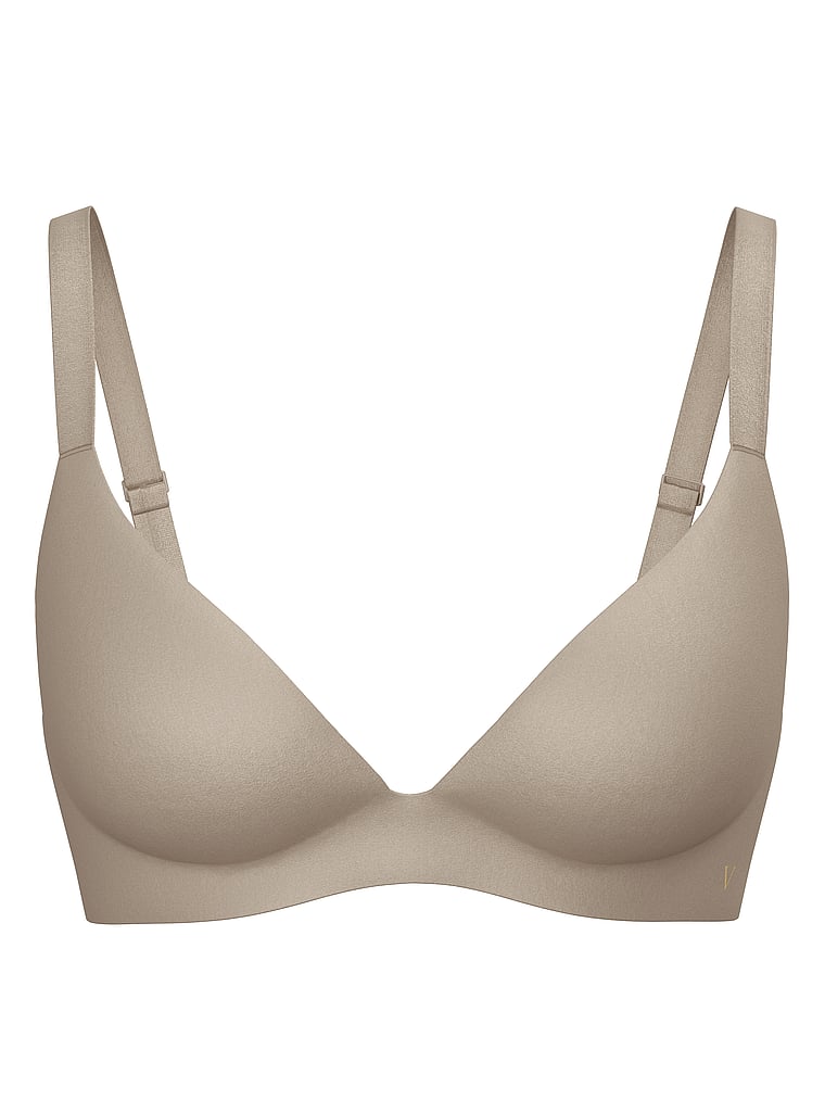 Buy Infinity Flex Lightly Lined Wireless Plunge Bra, Dove Grey - Order ...
