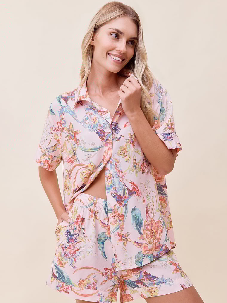 Buy Bailey Boxer Pajama Set, Strawberry Cream - Order Pajamas Sets ...