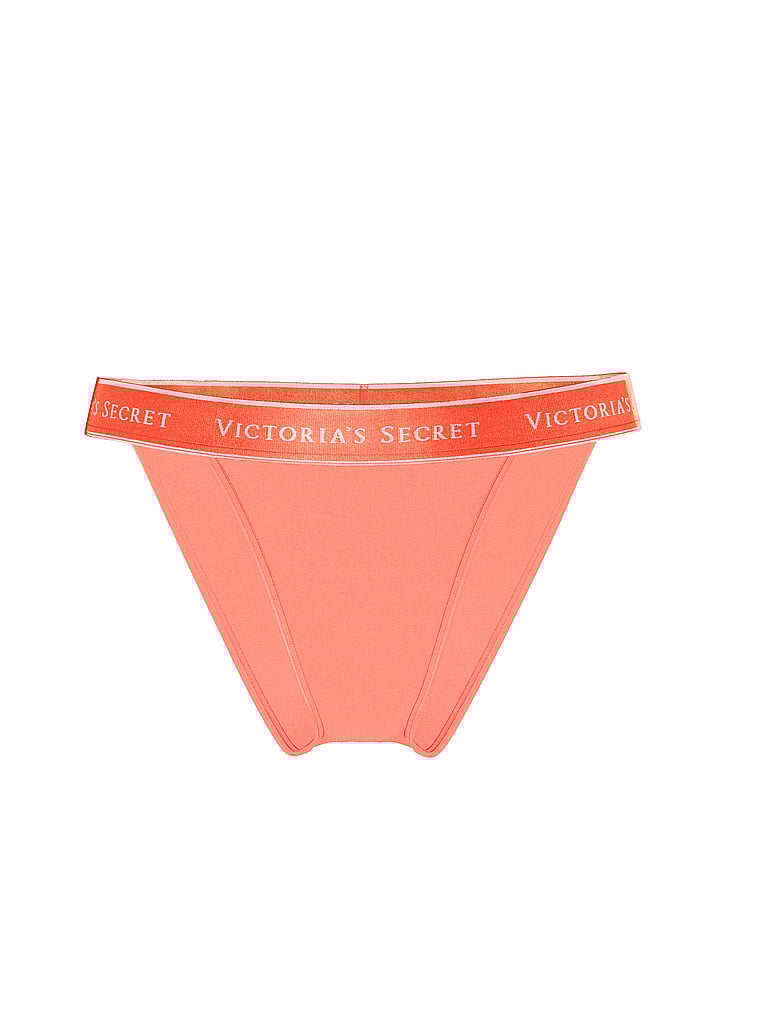 Buy Logo Cotton Tanga Panty, Coral Ribbon - Order Panties online ...