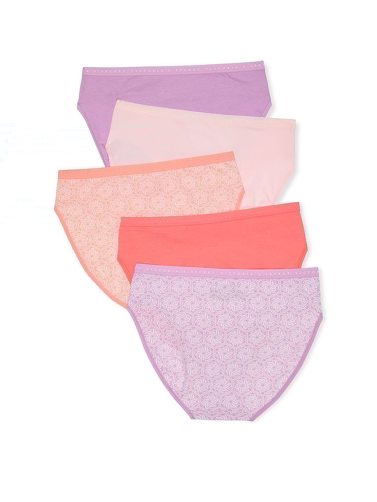 Buy 5-Pack Stretch Cotton Brief Panties, Multi - Order PACKAGED-PANTY ...