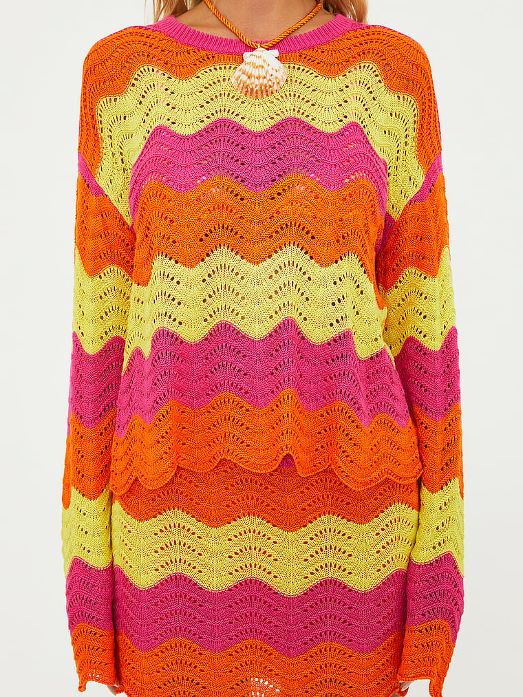 Buy Beach Wave Sweater, Soleil Wave - Order Hoodies & Sweatshirts ...