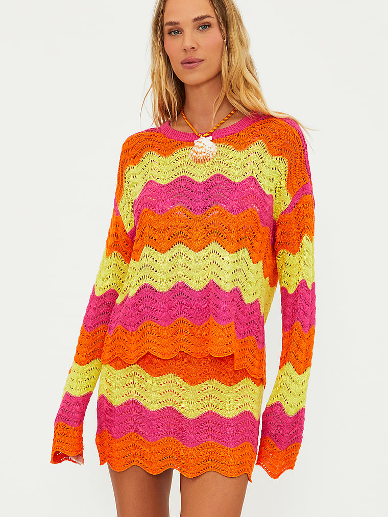 Buy Beach Wave Sweater, Soleil Wave - Order Hoodies & Sweatshirts ...