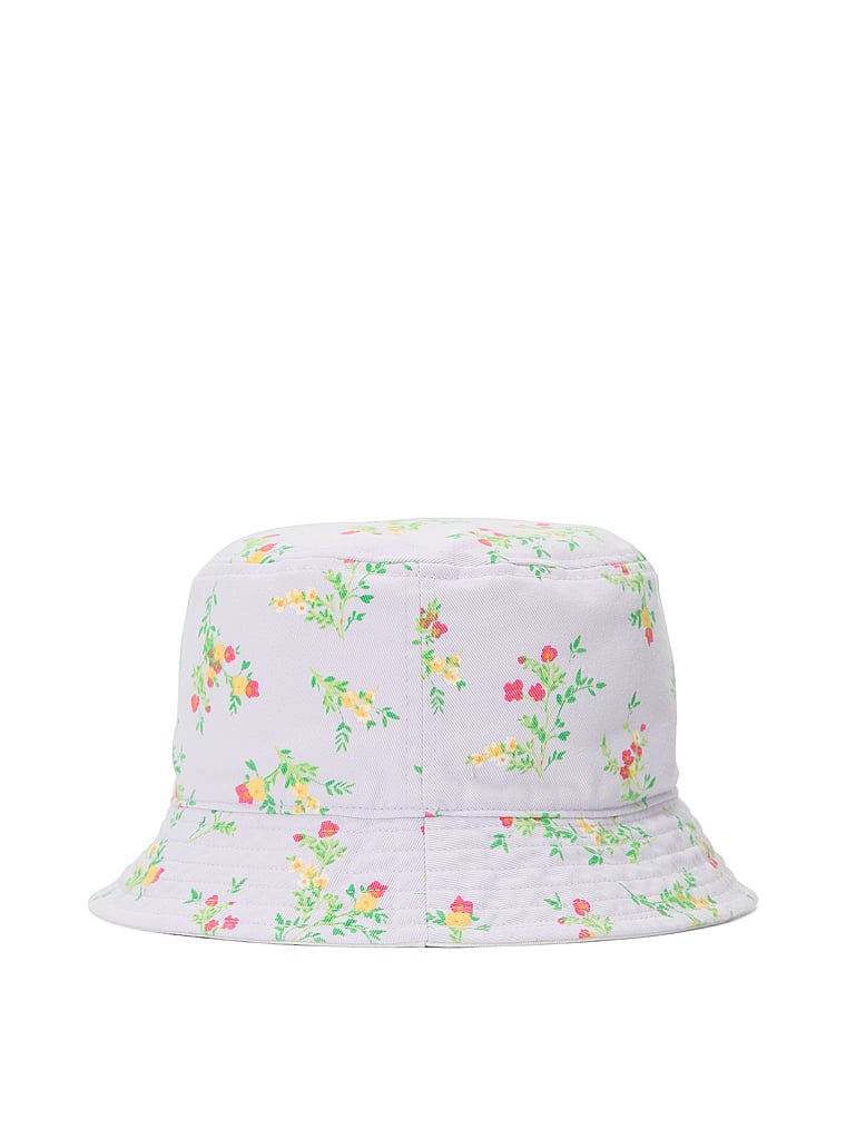 Buy Reversible Floral Bucket Hat, - Order Hats online - PINK US